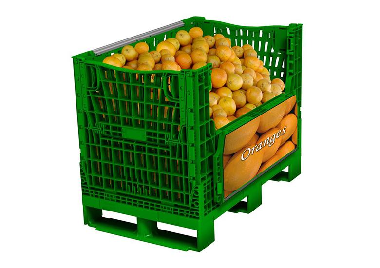 40 x 24 x 30 - Collapsible Bulk Container | Reusable Transport Packaging