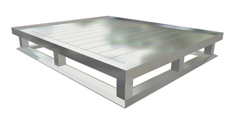 Custom Fabricated Metal Pallets | Reusable Transport Packaging