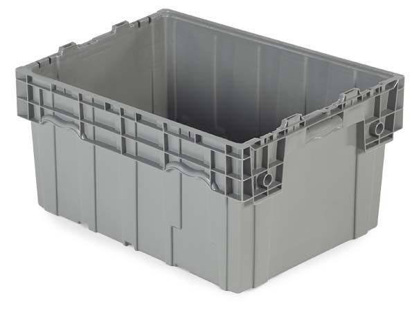 Plastic Stack and Nest Totes In Stock | Reusable Transport Packaging