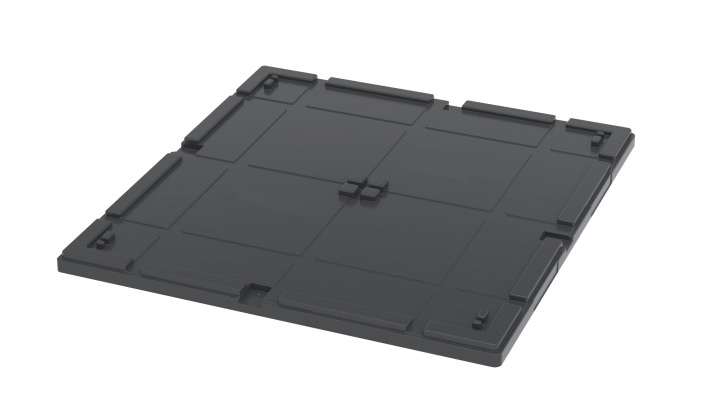 48 x 45 - Plastic Pallet Lid | Reusable Transport Packaging