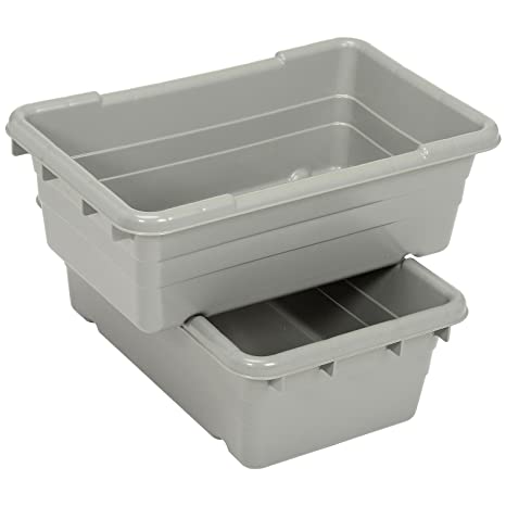 25 x 16 x 09 - Handheld Cross Stack Tub | Reusable Transport Packaging