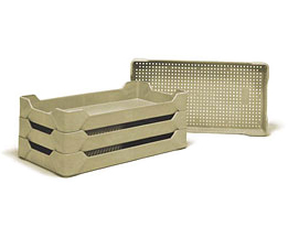 Food Handling Totes In Stock | Reusable Transport Packaging