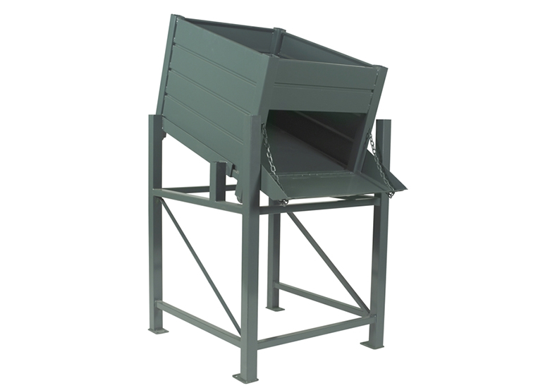 38 x 36 x 52 - Metal Bulk Container Solid Wall | Reusable Transport ...