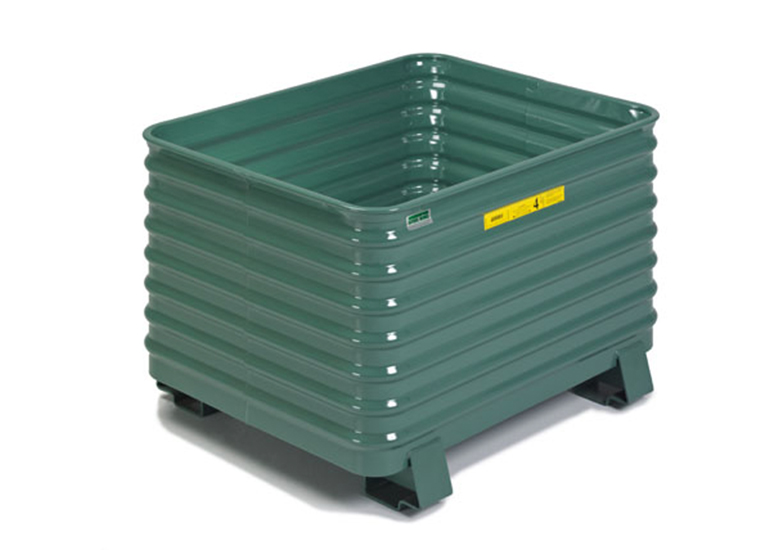 42 x 34 x 29 - Metal Bulk Container Solid | Reusable Transport Packaging