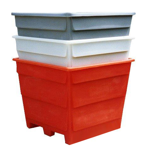 45 x 45 x 35 - Nestable Bulk Container | Reusable Transport Packaging