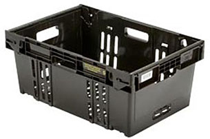 24 x 16 x 10 - Handheld Stack and Nest Shipping Container | Reusable ...