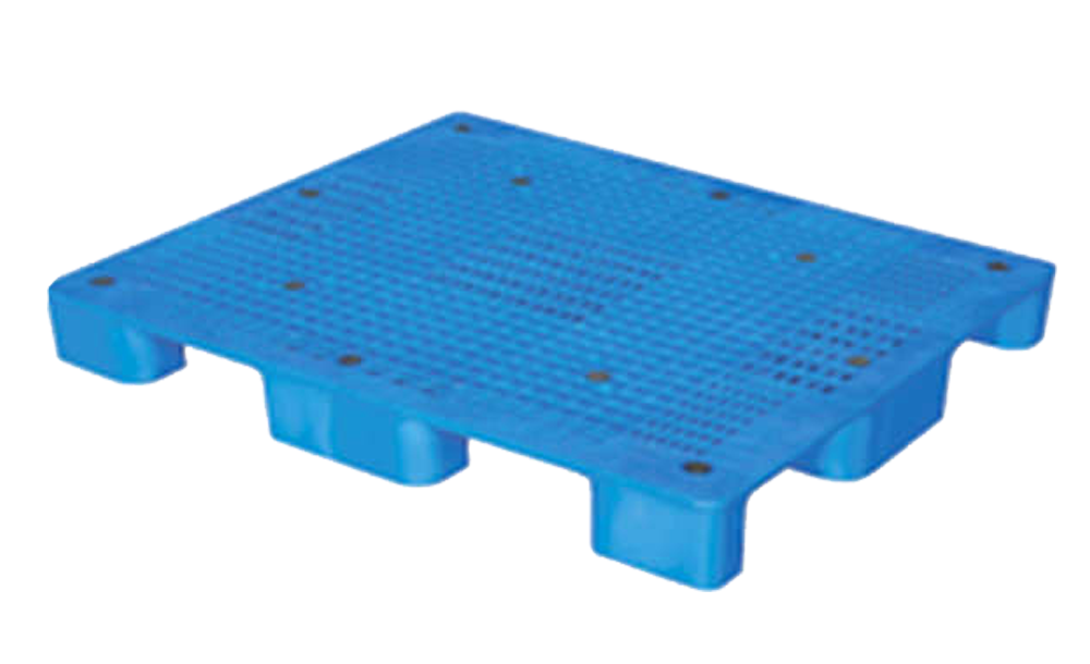 60 x 60 - Stackable Plastic Pallet - Open Deck, 9 Feet