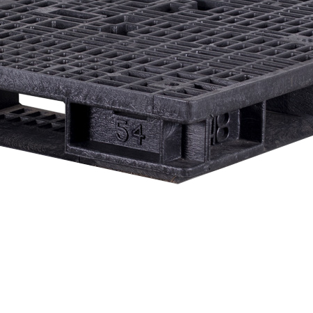 54 x 48 - Plastic Pallet & Top Cap | Reusable Transport Packaging