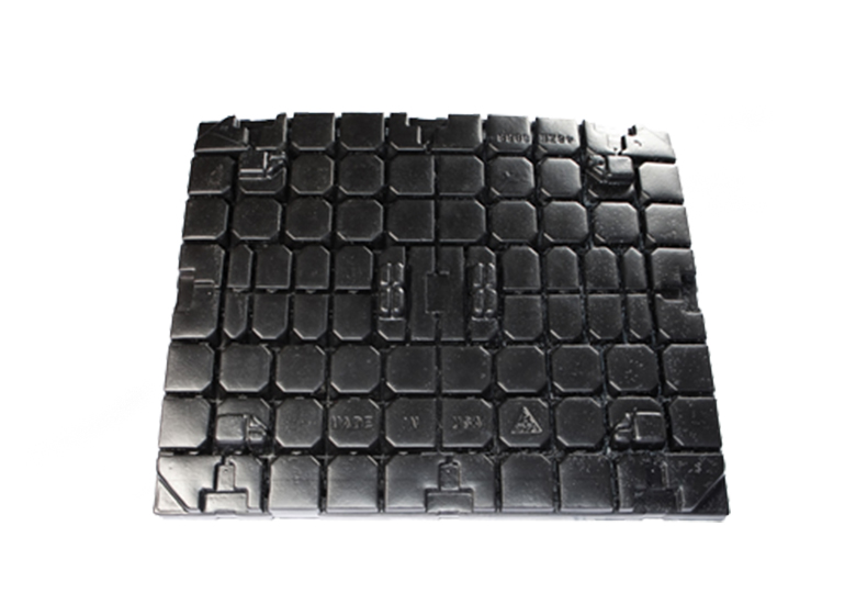60 x 48 - Plastic Pallet & Top Cap | Reusable Transport Packaging