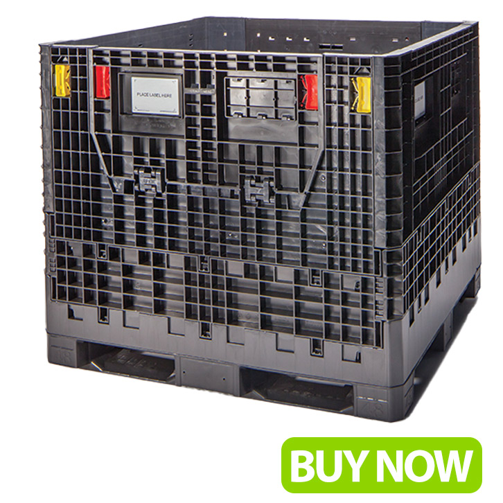 48 x 45 x 42 - Collapsible Bulk Bin | Reusable Transport Packaging