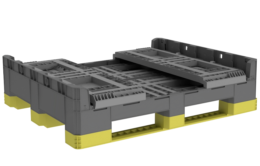 47 x 39 x 23 - Collapsible Bulk Container | Reusable Transport Packaging