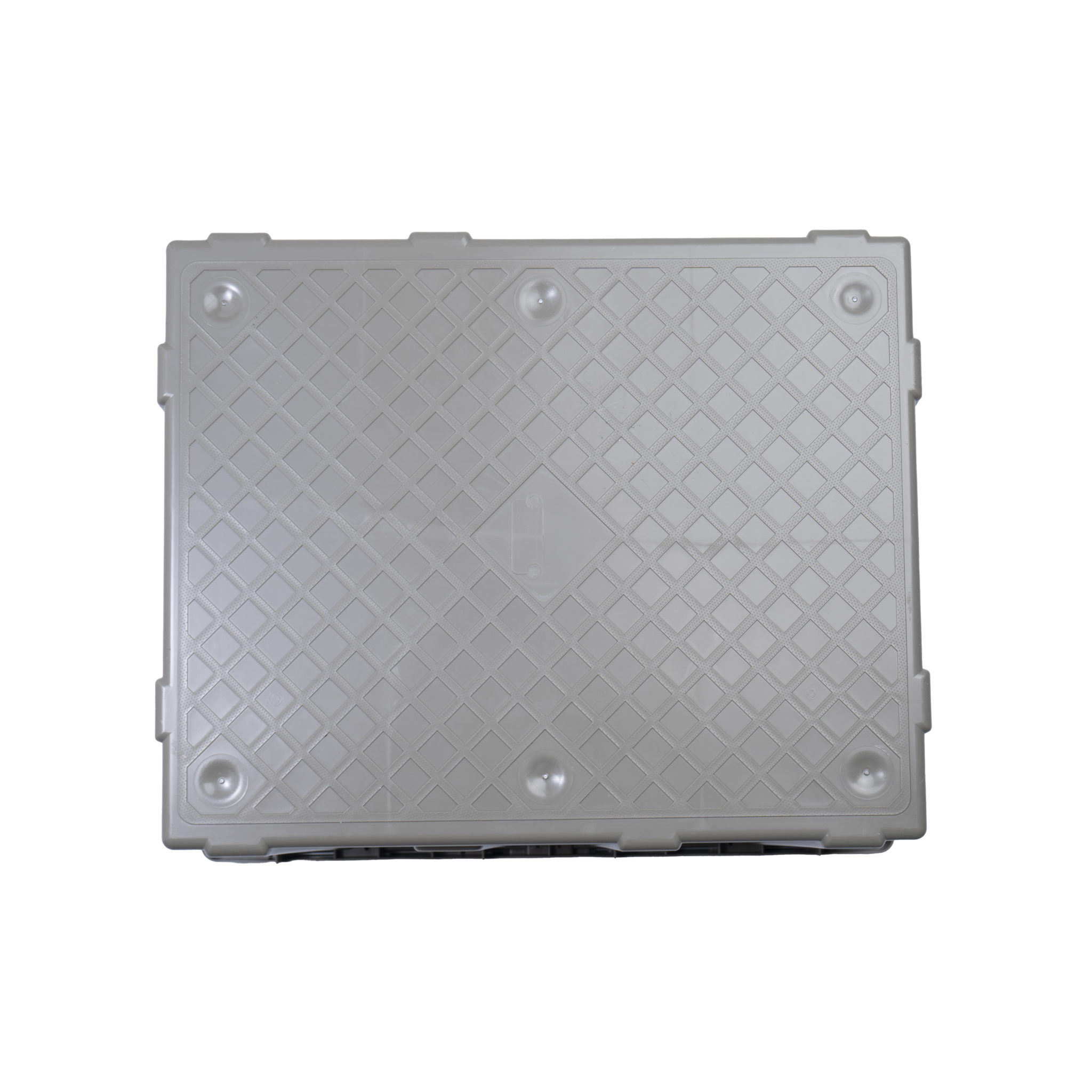 24 x 20 x 12 Attached Lid Distribution Container