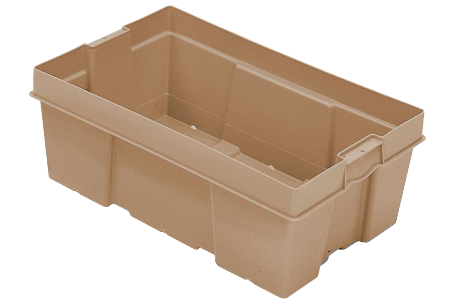 24 x 16 x 11 – Nestable Food Tote with Drain Holes