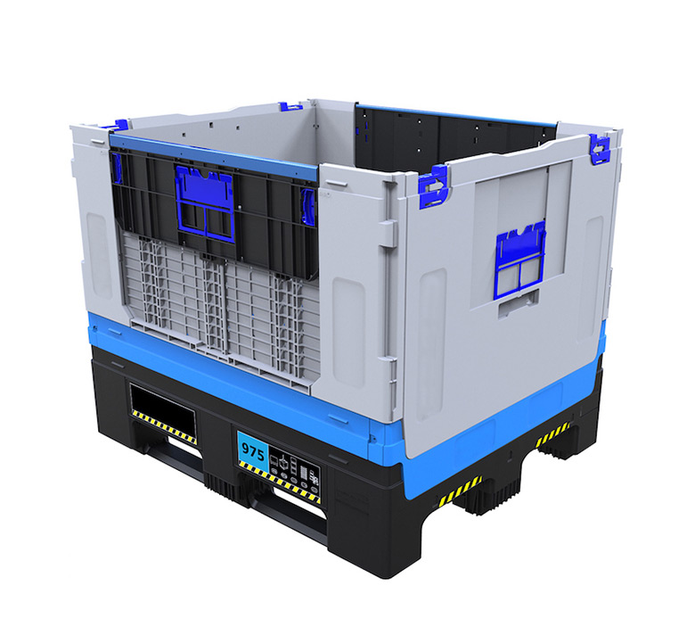 48 x 40 x 38 - Collapsible Bulk Bin | Reusable Transport Packaging