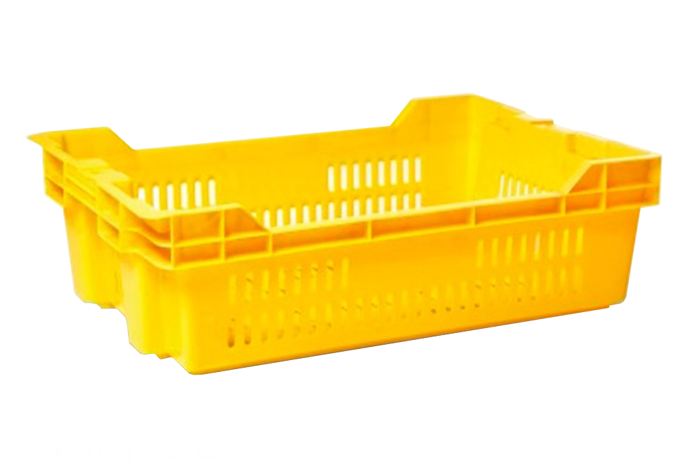 24 x 16 x 07 - Stack and Nest Plastic Shipping Container | Reusable ...