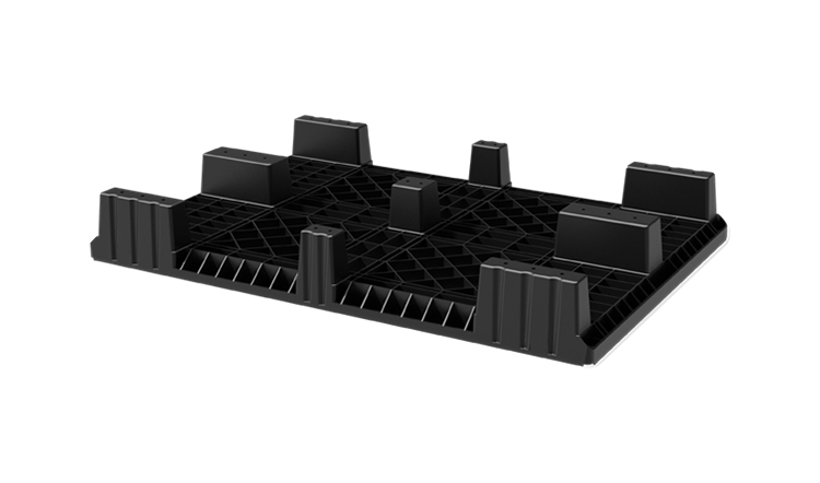 48 x 32 - Nestable Plastic Pallet - Open Deck | Reusable Transport Packaging