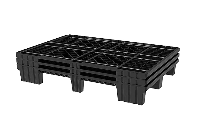 48 x 32 - Nestable Plastic Pallet - Open Deck | Reusable Transport Packaging