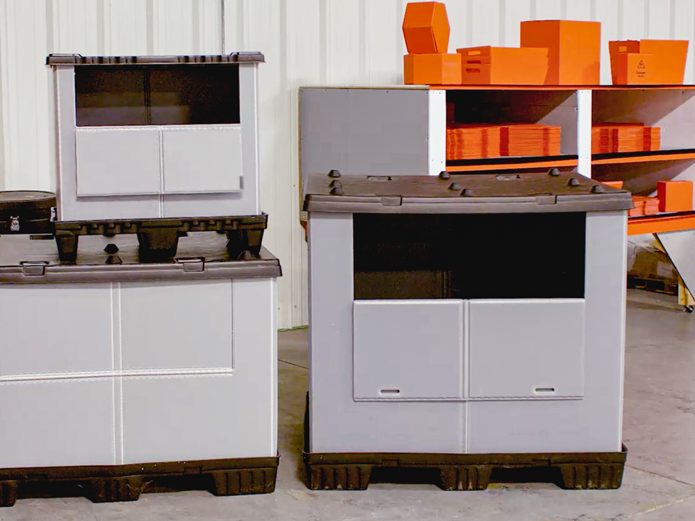 Sleeve Pack Bulk Containers In Stock | Reusable Transport Packaging