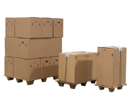 24" x 40" Molded Wood Pallet Medium Duty | Reusable Transport Packaging