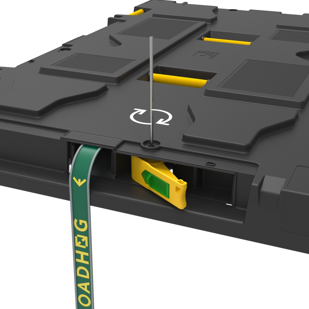 48 x 32 - Plastic Euro Pallet & Top Cap | Reusable Transport Packaging