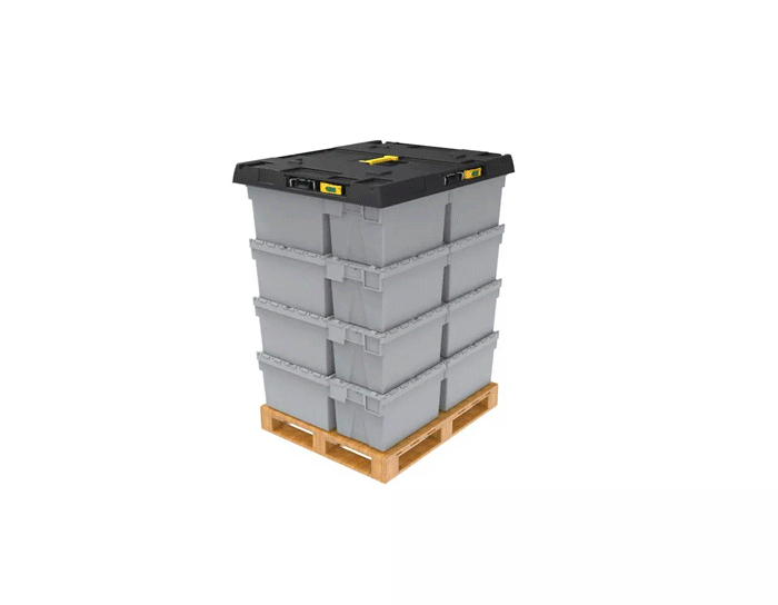 48 x 40 - Pallet Top Cap With Integrated Straps
