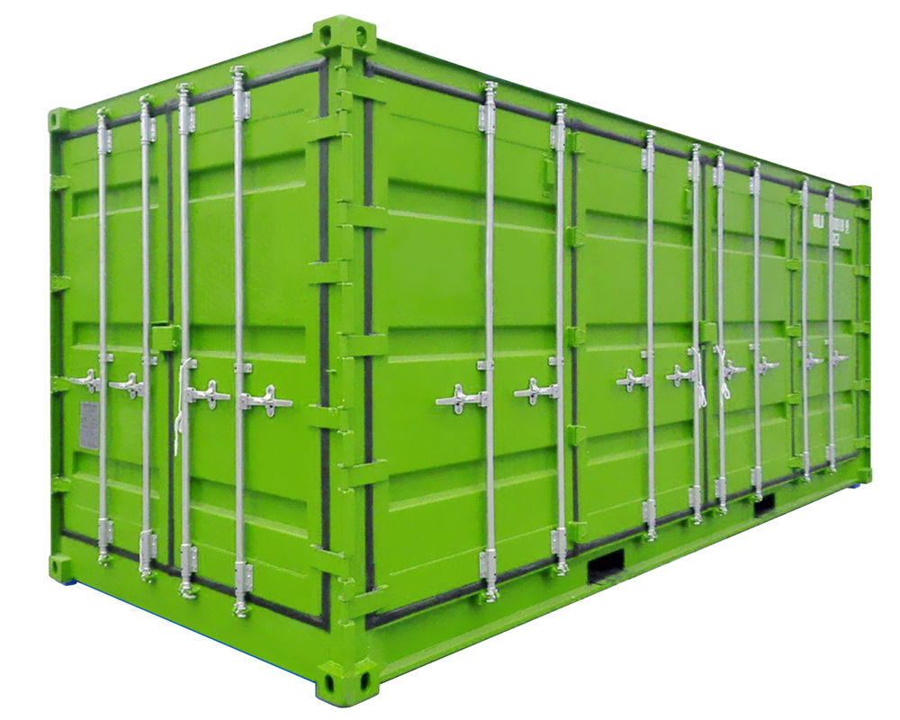 20' Side Door Shipping Container | Reusable Transport Packaging