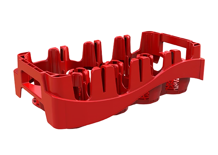 19 x 10 x 05 - Handheld Beverage Shell - 2L 8 Pack Retail Tray