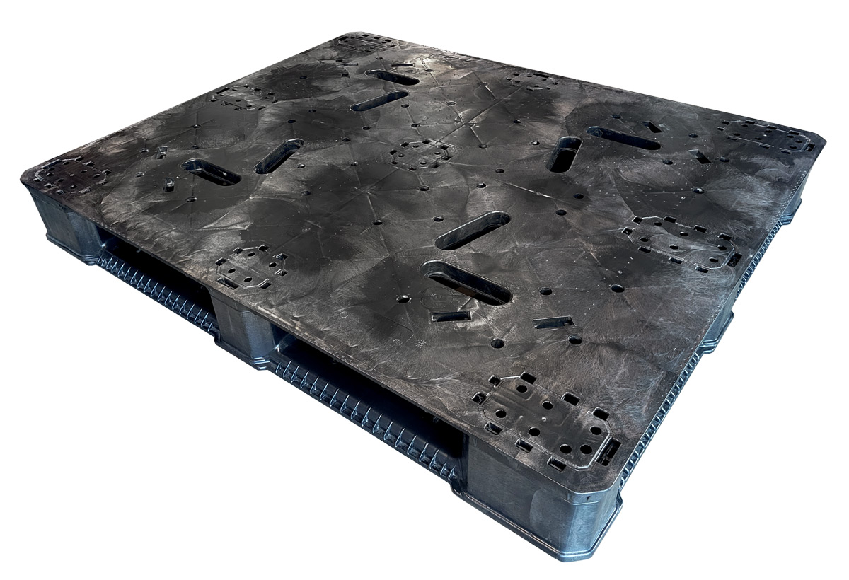 48 x 40 Heavy Duty Rackable Plastic Pallet