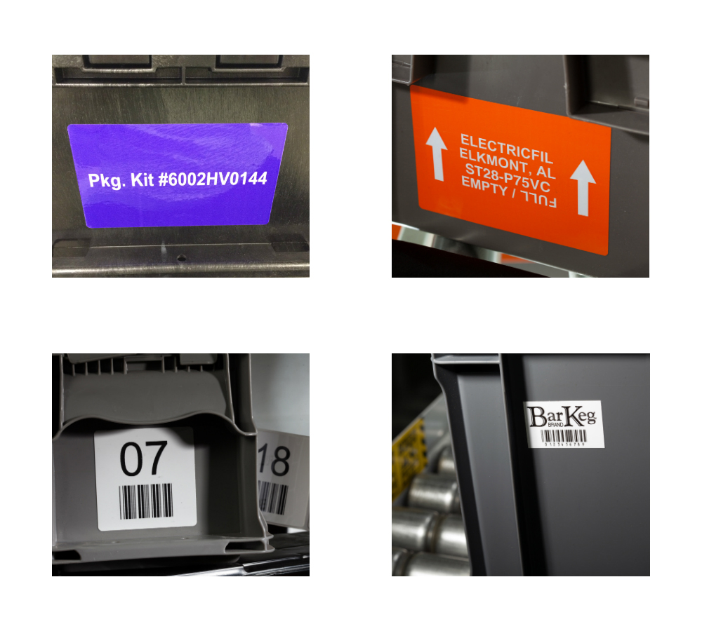 Identification Tags - Adhesive Back