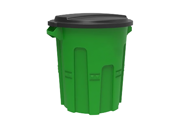 25 x 23 x 26 - Round Waste Container - 25 Gallon