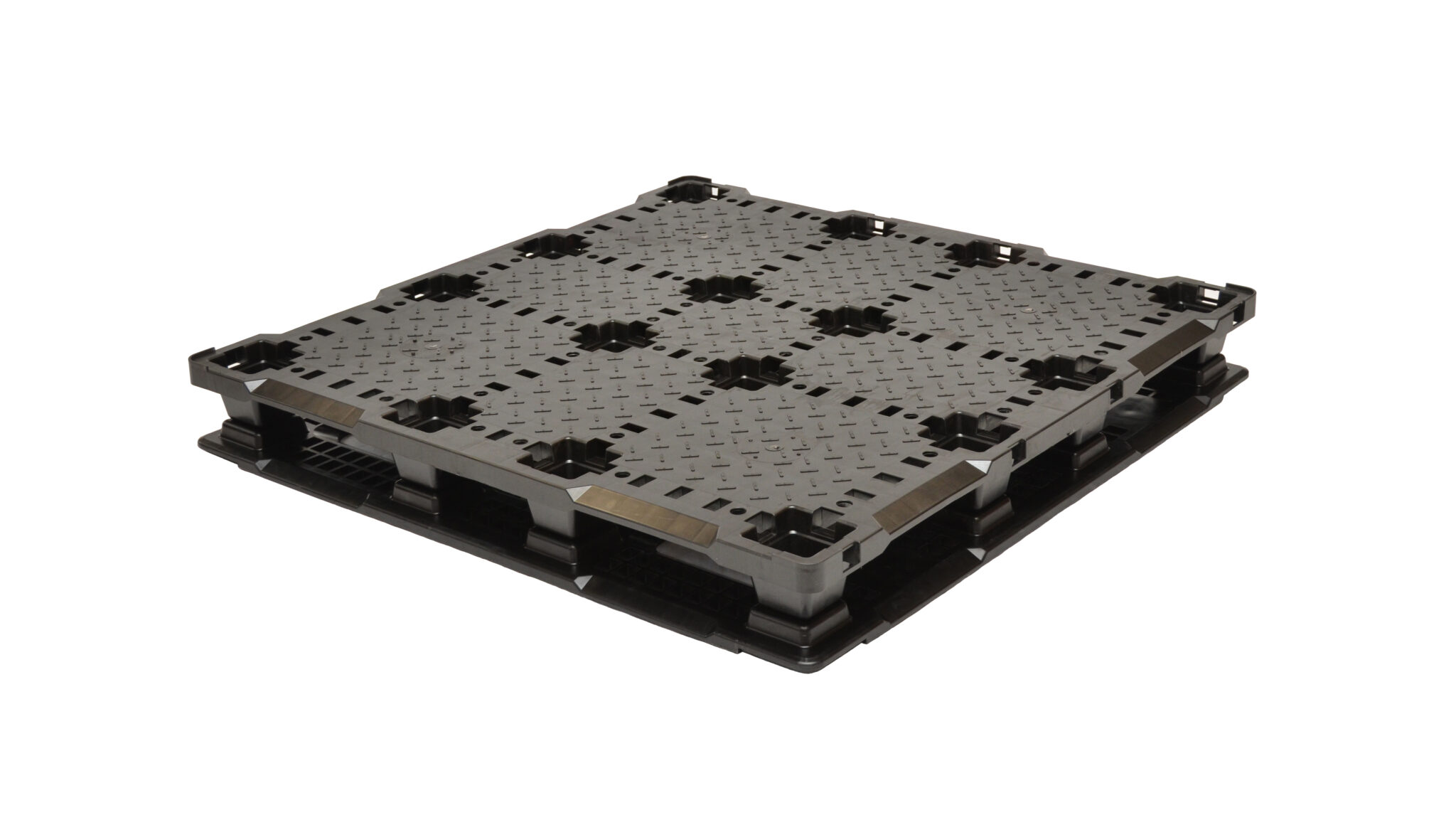45 x 45 - Nestable Plastic Pallet - Closed Deck | Reusable Transport Packaging