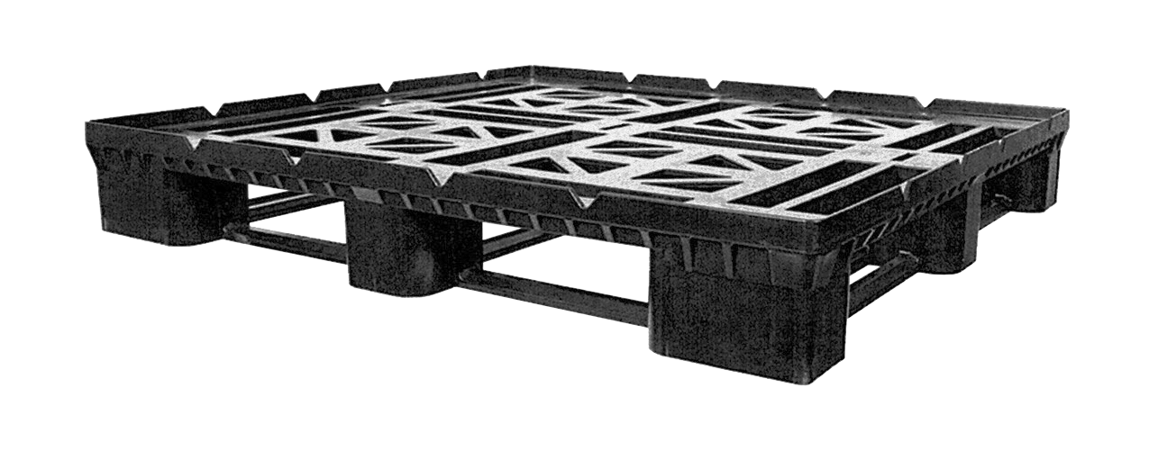 48 x 45 - Nestable Plastic Pallet - Full Lip | Reusable Transport Packaging