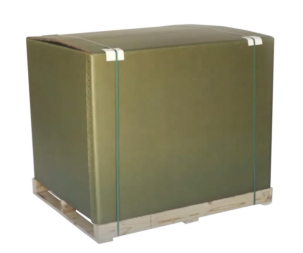 48 x 40 x 50 - Ecoboard Weatherproof Gaylord Box