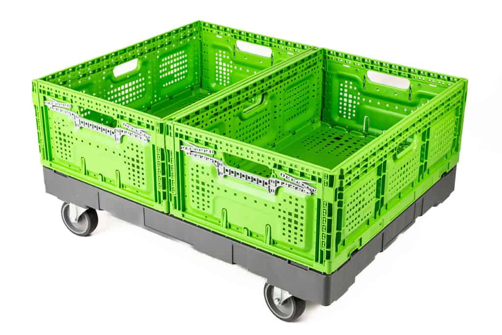 32 x 24 x 8 - RPC Dolly | Reusable Transport Packaging