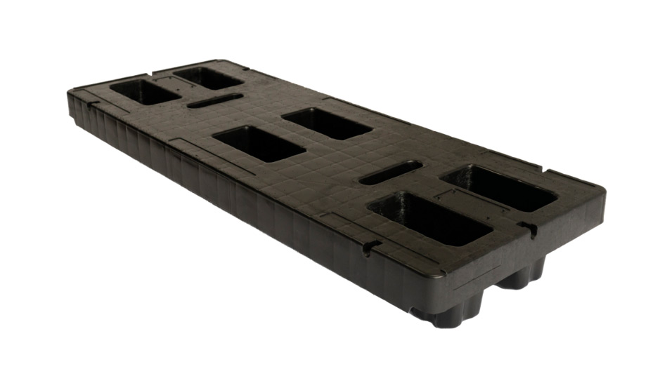 48 x 18 - Retail Plastic Pallet - Nestable